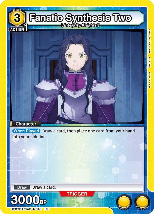 Fanatio Synthesis Two - UE07BT: Sword Art Online - Union Arena ...