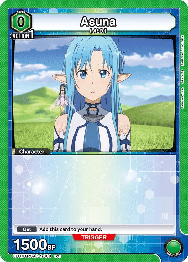 Asuna (068) - UE07BT: Sword Art Online - Union Arena - TCGplayer.com