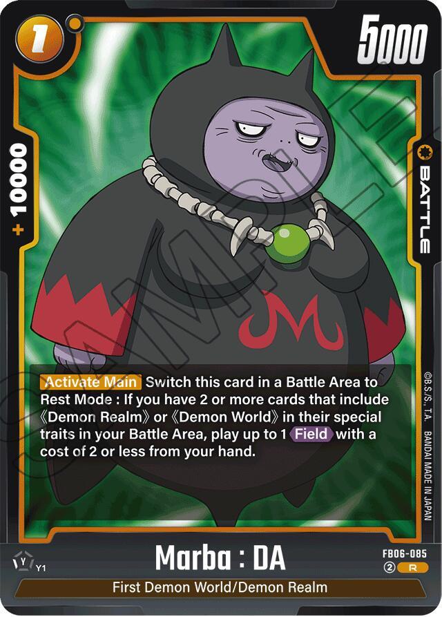Marba : DA - Rivals Clash - Dragon Ball Super: Fusion World - TCGplayer.com