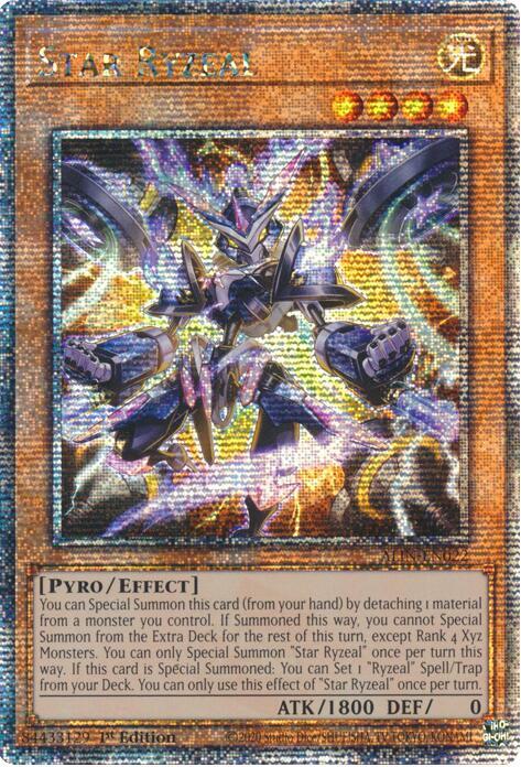 Star Ryzeal (Quarter Century Secret Rare) - Alliance Insight - YuGiOh ...