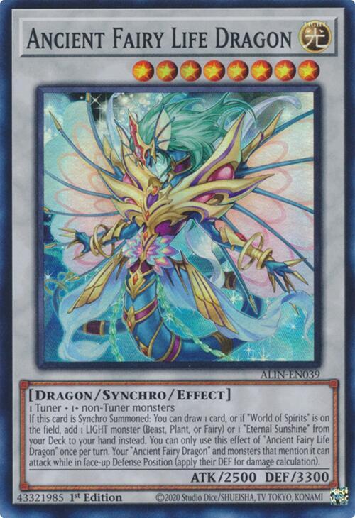 Ancient Fairy Life Dragon - Alliance Insight - YuGiOh - TCGplayer.com