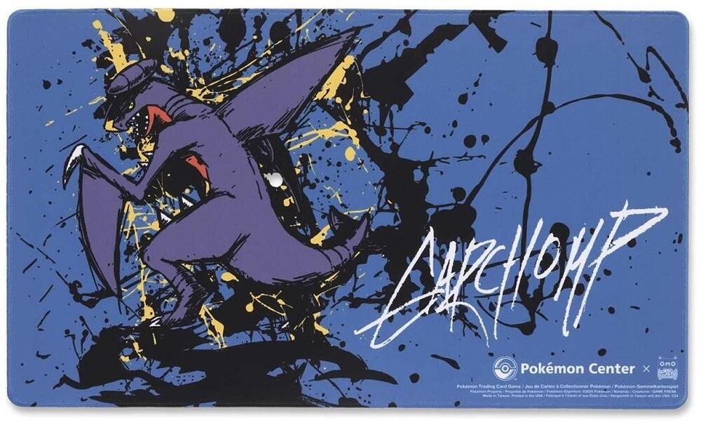 Pokemon TCG: Pokémon Center × OMOCAT - Garchomp Playmat - Pokemon ...