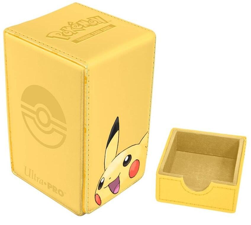 Pokemon - Alcove Tower Deck Box (Pikachu) - Ultra Pro Deck Boxes - Deck ...