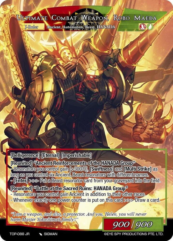 Robo Maeda, HANADA Group's Undercover Boss // Ultimate Combat Weapon ...