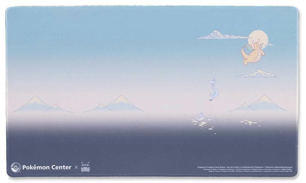 Pokemon TCG: Pokémon Center × OMOCAT - Dragonite Playmat - Pokemon ...
