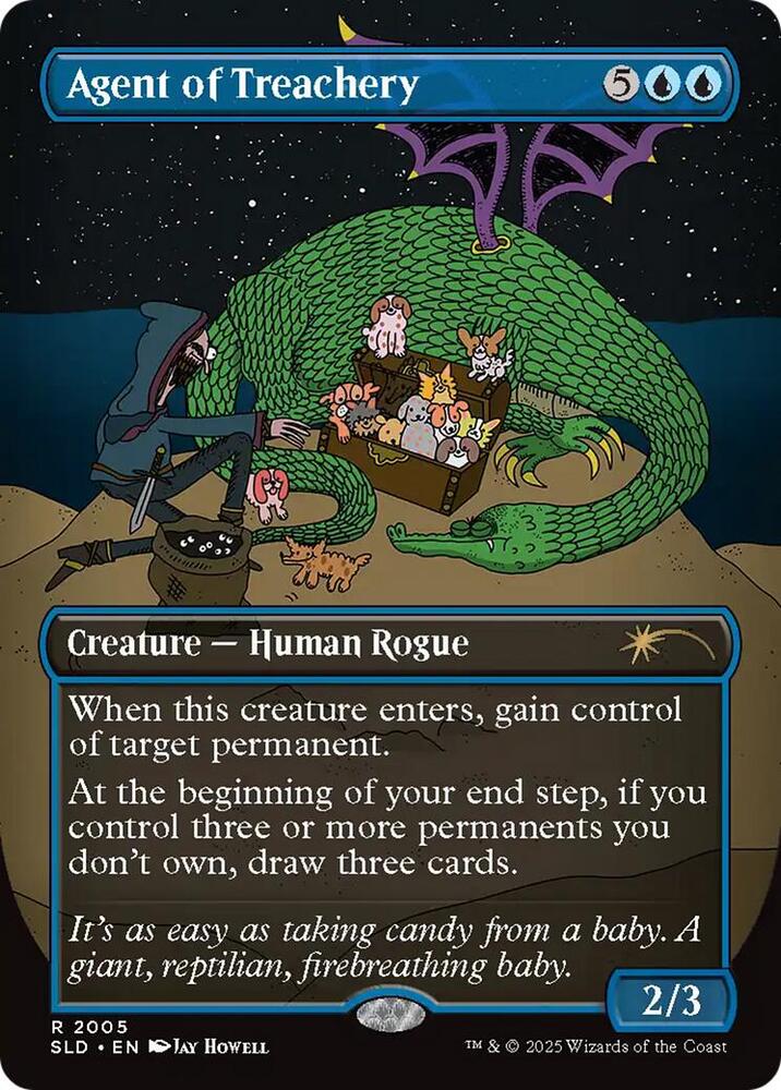 Agent of Treachery - Secret Lair Drop Series - Magic: The Gathering ...