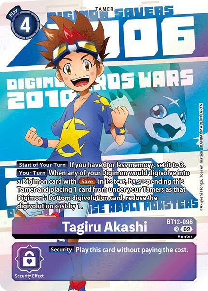 Tagiru Akashi (Digimon Animation Series 25th Anniversary Set) - Across Time - Digimon Card Game ...