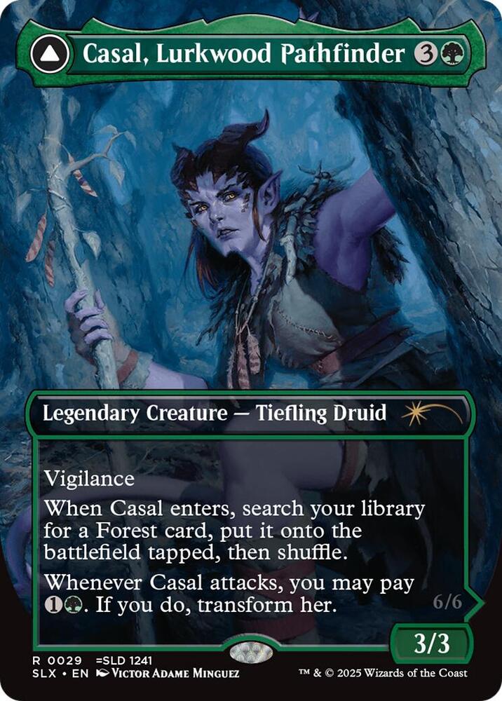 Casal, Lurkwood Pathfinder - SLX Cards - Magic: The Gathering ...