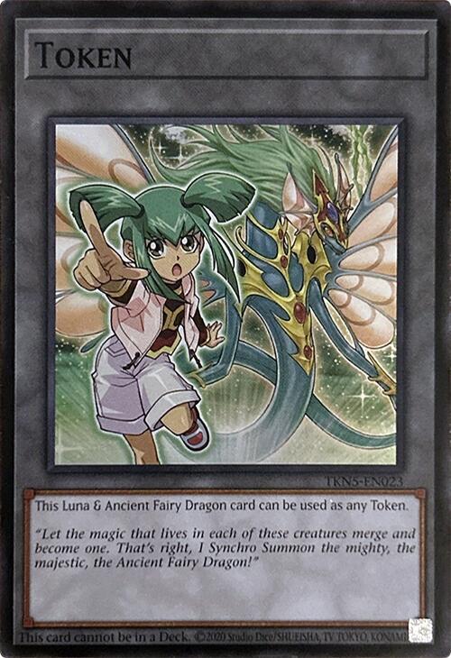 Token: Luna & Ancient Fairy Dragon - Alliance Insight - YuGiOh - TCGplayer.com