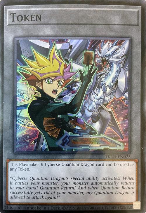 Token: Playmaker & Cyberse Quantum Dragon - Alliance Insight - YuGiOh ...