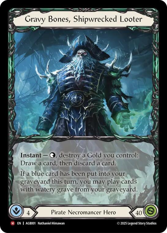 Gravy Bones, Shipwrecked Looter - Armory Deck: Gravy Bones - Flesh and Blood TCG - TCGplayer.com