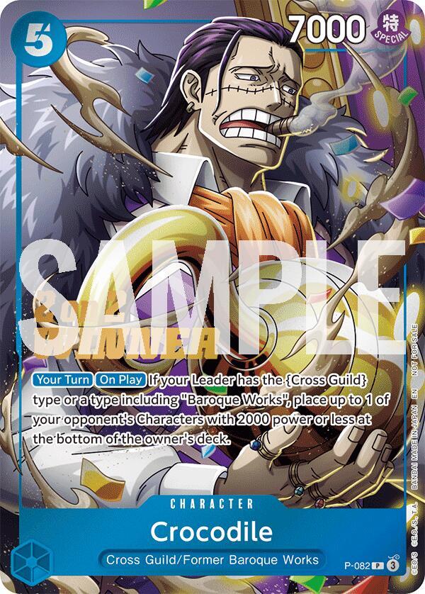 Crocodile (Store 2-on-2 Battle 2025 Winner) - One Piece Promotion Cards ...