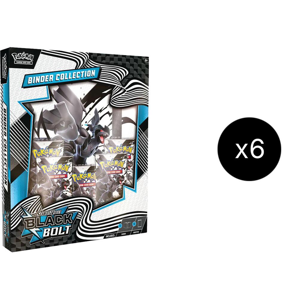 Black Bolt Binder Collection Case - SV: Black Bolt - Pokemon ...