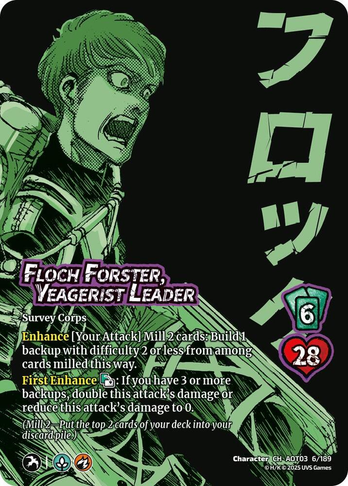 Floch Forster, Yeagerist Leader - Attack on Titan: Apocalypse ...