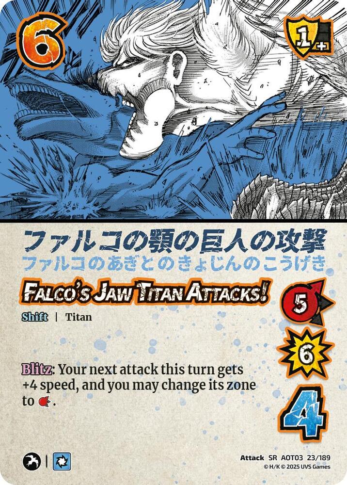 Falco's Jaw Titan Attacks! // Falco's Jaw Titan - Attack on Titan ...
