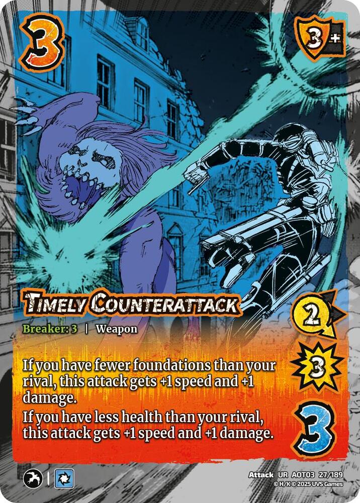 Timely Counterattack - Attack on Titan: Apocalypse - UniVersus ...