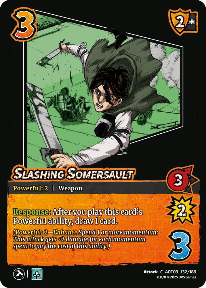 Slashing Somersault - Attack on Titan: Apocalypse - UniVersus ...