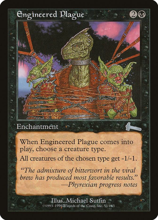 Engineered Plague - Urza's Legacy - Magic: The Gathering - TCGplayer.com