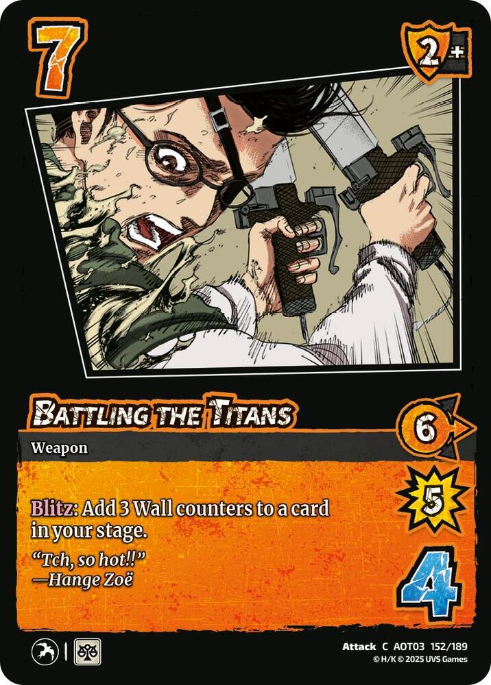 Battling the Titans - Attack on Titan: Apocalypse - UniVersus ...