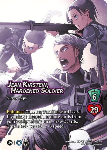 Jean Kirstein, Hardened Soldier (Alternate Art) - Attack on Titan ...