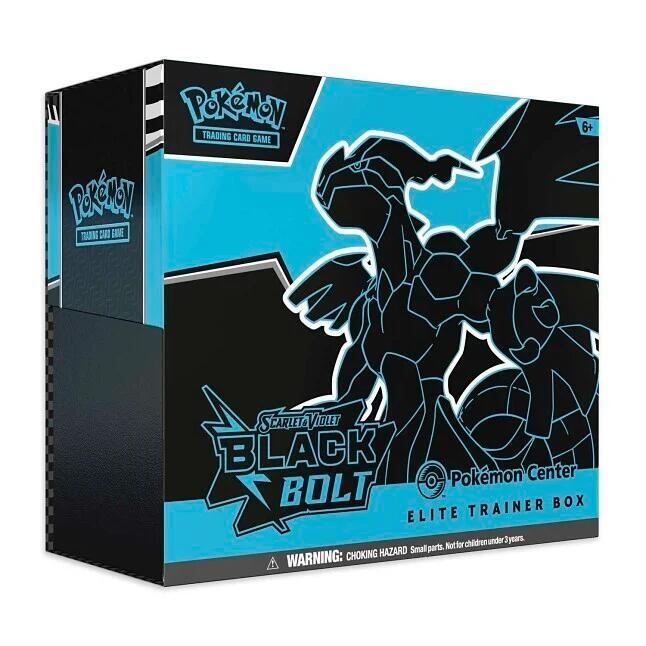 Black Bolt Pokemon Center Elite Trainer Box (Exclusive) - SV: Black ...