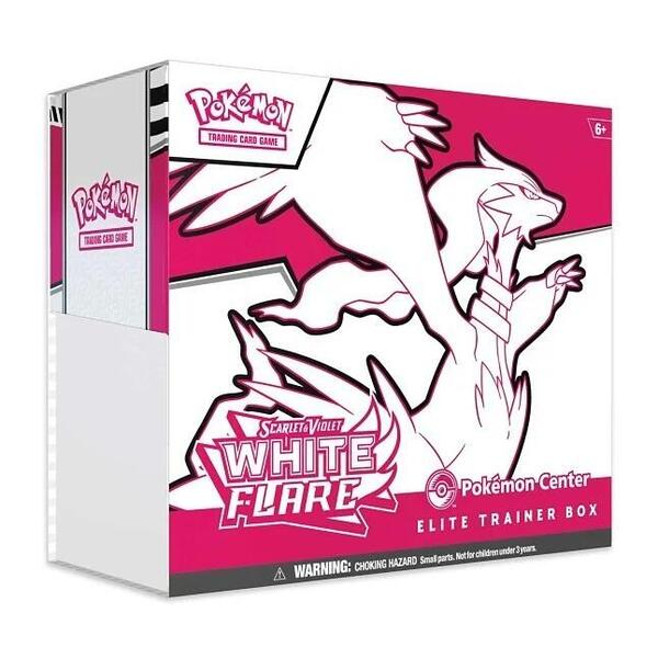 White Flare Pokemon Center Elite Trainer Box (Exclusive) - SV: White ...
