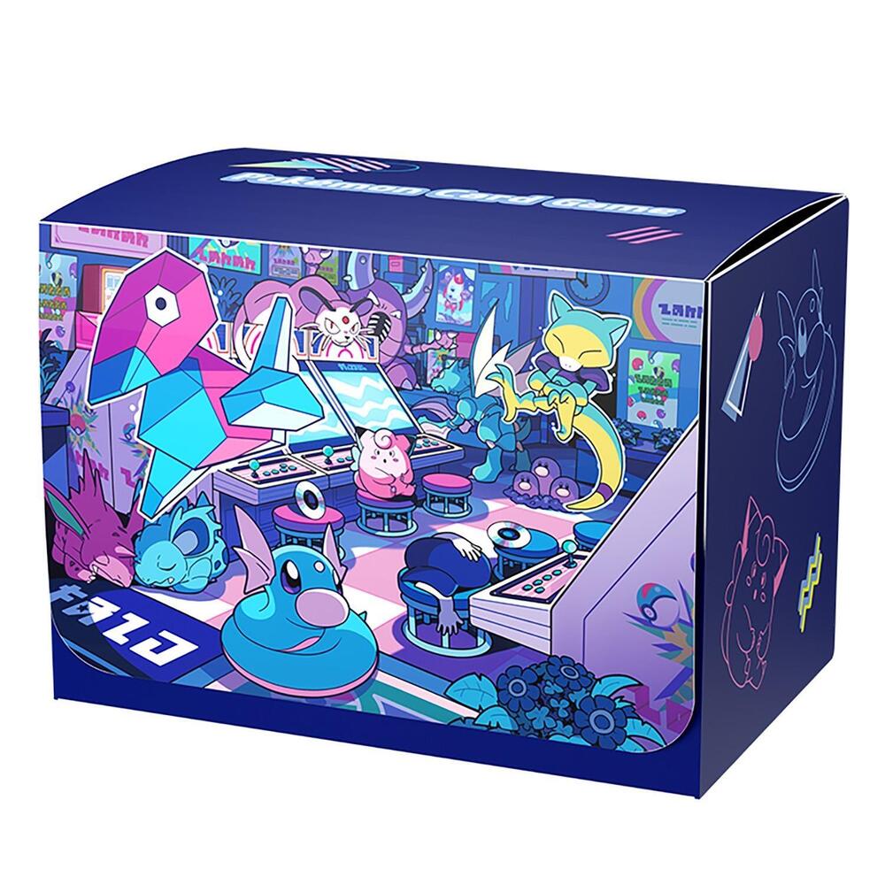 Pokemon Center Japan Exclusive: Night Arcade Double Deck Box - Pokemon ...