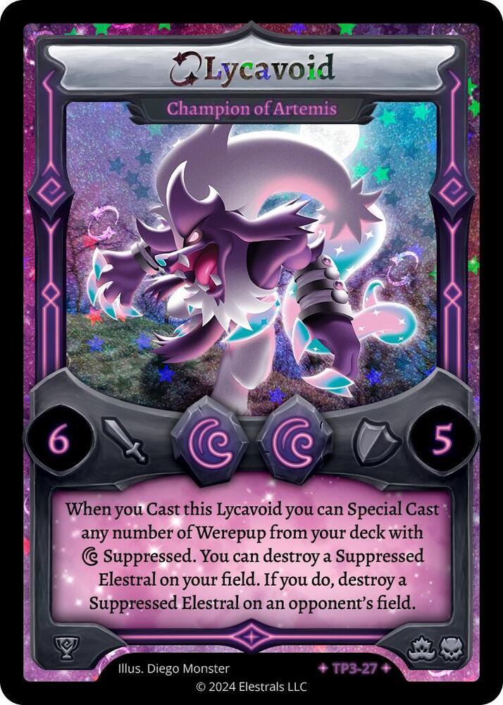 Lycavoid - Champion of Artemis - Organized Play Series 3 - Elestrals - TCGplayer.com