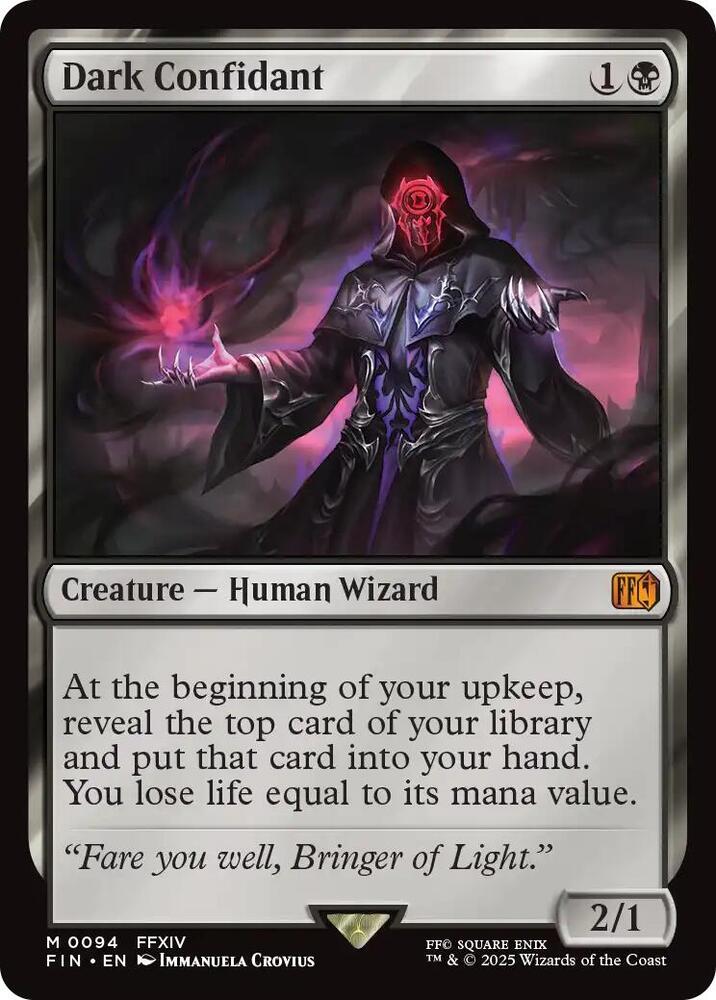 Dark Confidant - FINAL FANTASY - Magic: The Gathering - TCGplayer.com