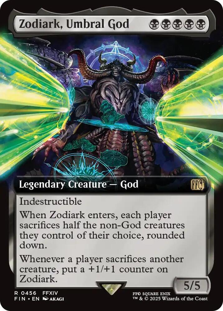 Zodiark, Umbral God (Extended Art) - FINAL FANTASY - Magic: The ...
