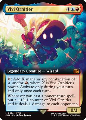Vivi Ornitier (Extended Art) - FINAL FANTASY - Magic: The Gathering ...