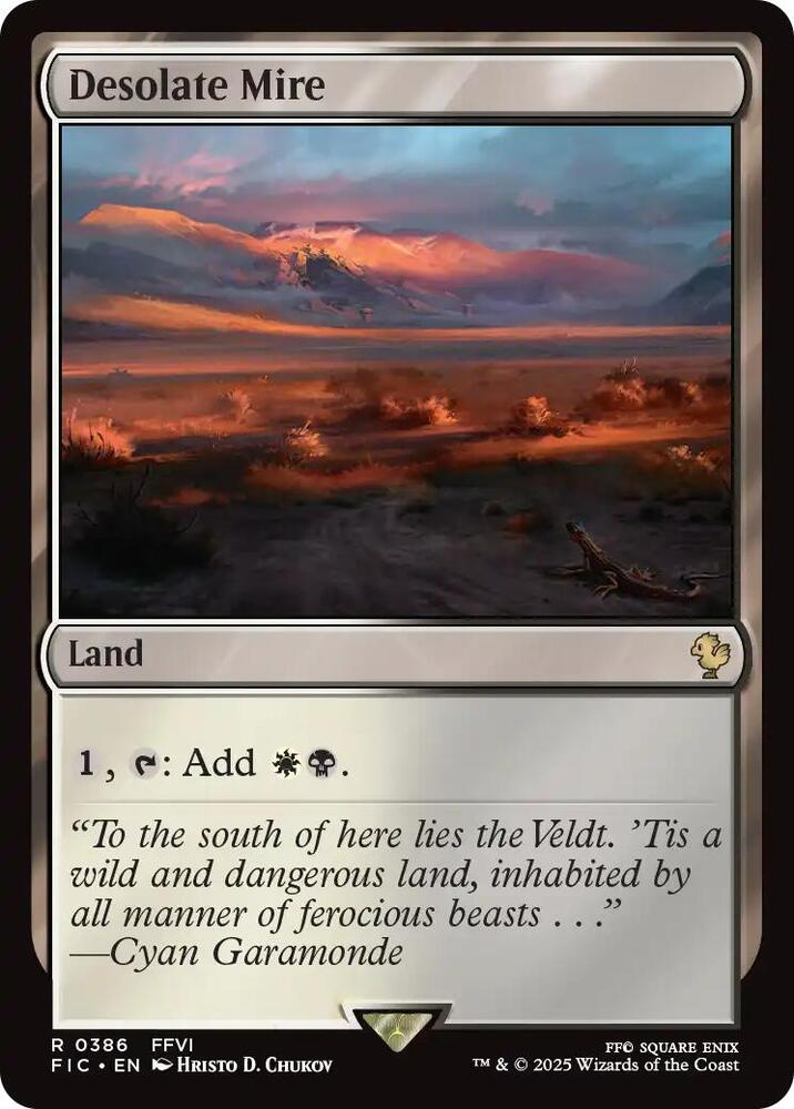 Desolate Mire - Commander: FINAL FANTASY - Magic: The Gathering - TCGplayer.com