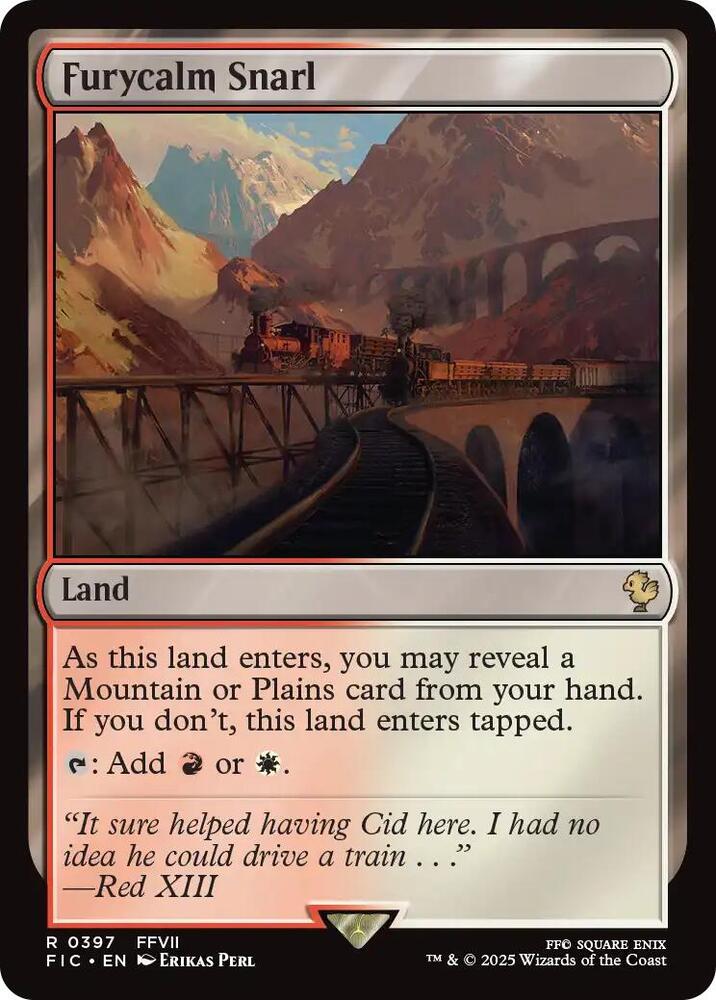 Furycalm Snarl - Commander: FINAL FANTASY - Magic: The Gathering ...