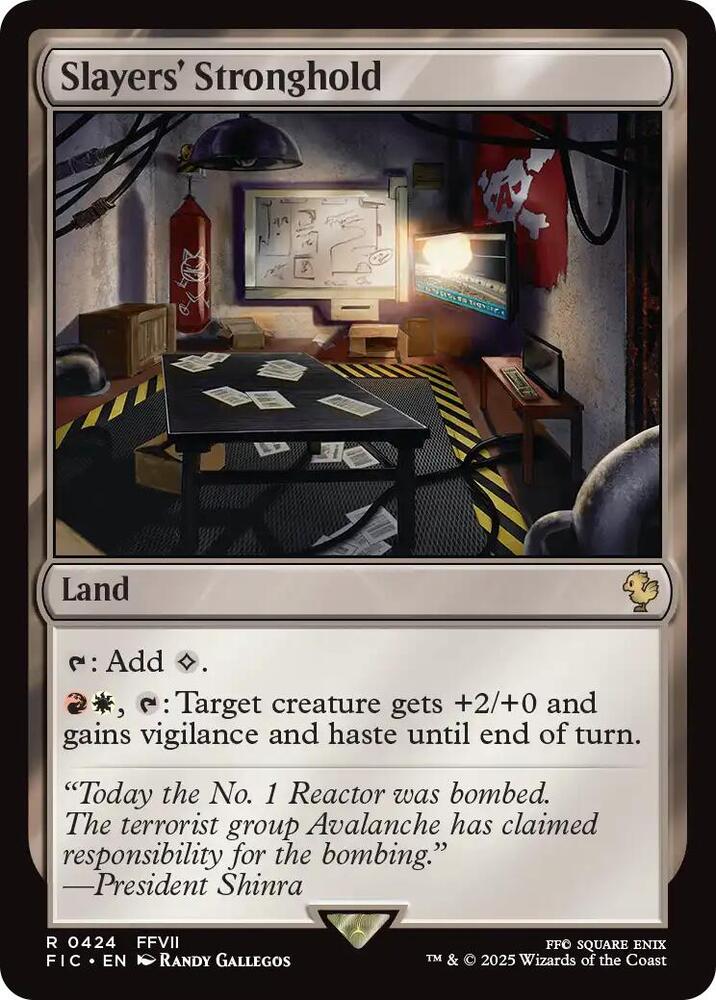 Slayers' Stronghold - Commander: FINAL FANTASY - Magic: The Gathering ...