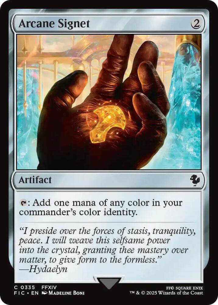 Arcane Signet (0335) - Commander: FINAL FANTASY - Magic: The Gathering ...