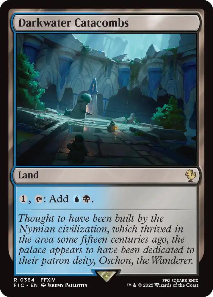 Darkwater Catacombs - Commander: FINAL FANTASY - Magic: The Gathering ...