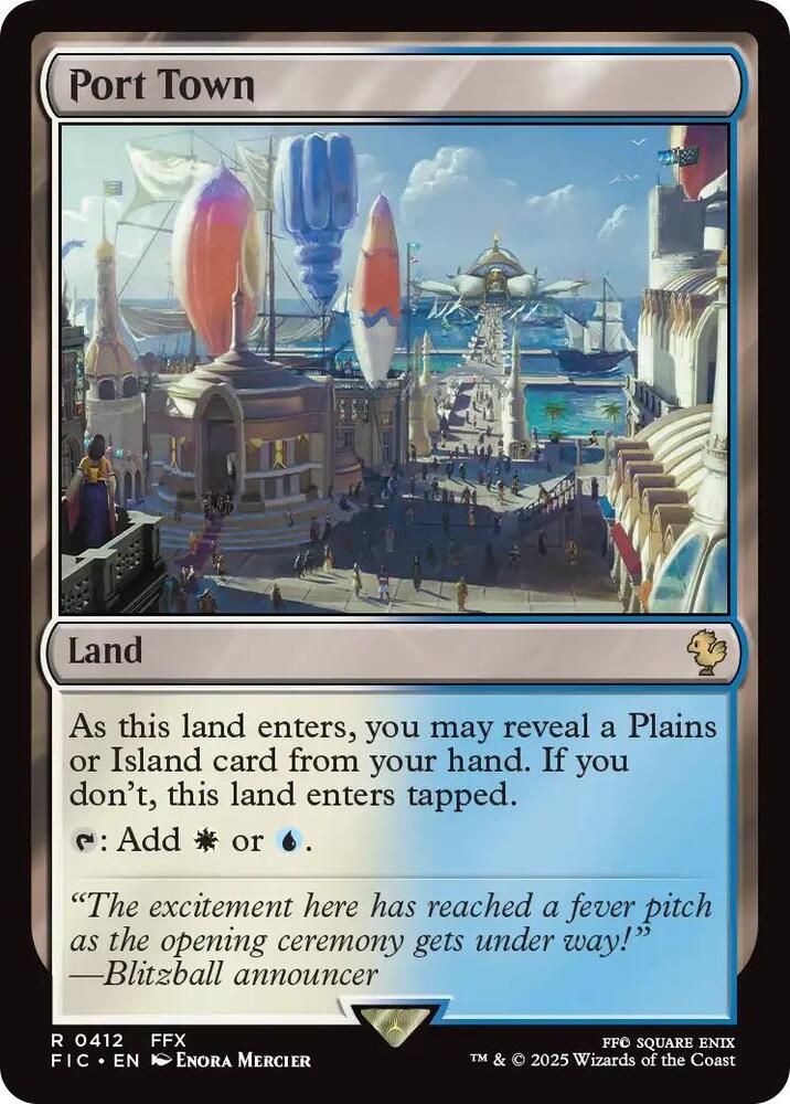 Port Town - Commander: FINAL FANTASY - Magic: The Gathering - TCGplayer.com