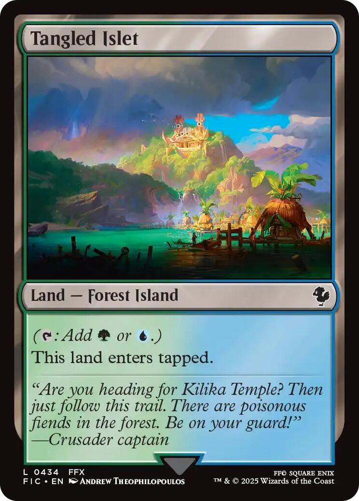 Tangled Islet - Commander: FINAL FANTASY - Magic: The Gathering ...