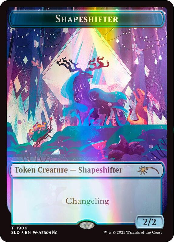 Shapeshifter Token (1906) (Double Rainbow Foil) - Secret Lair Drop ...