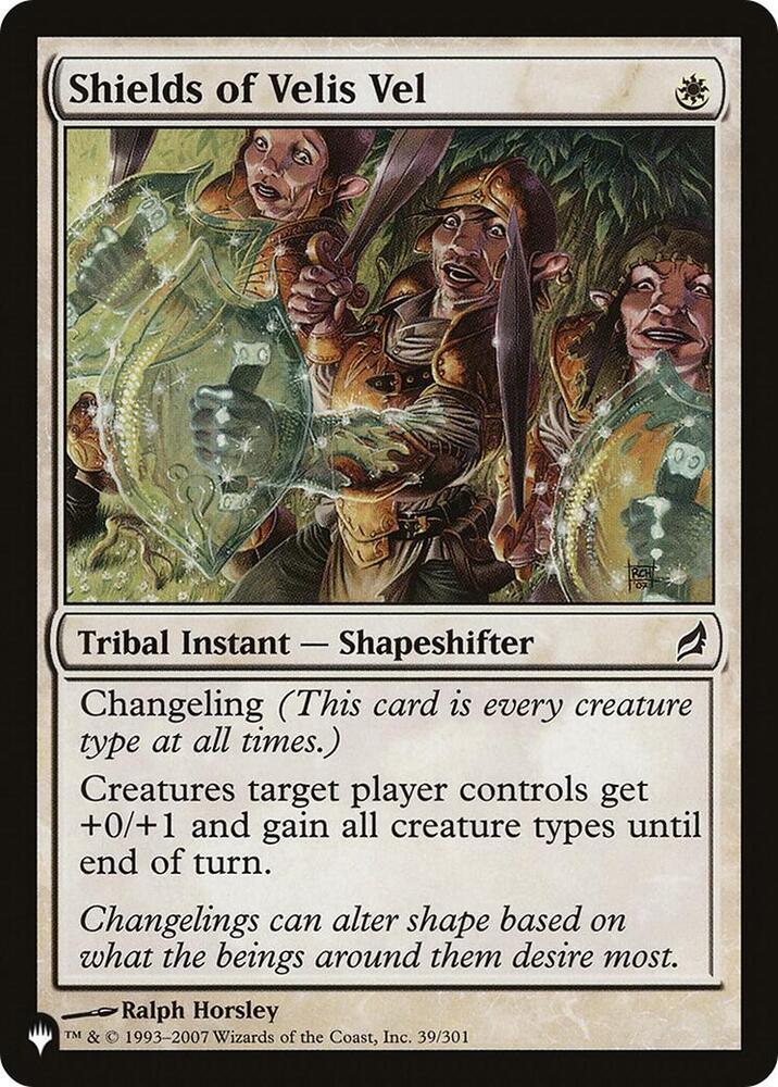 Shields of Velis Vel - The List Reprints - Magic: The Gathering ...