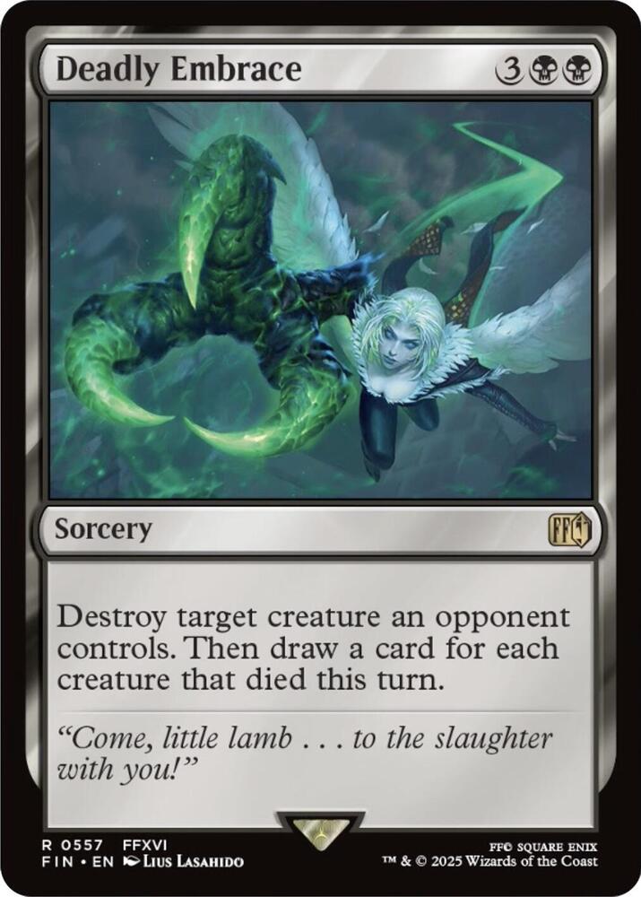 Deadly Embrace - FINAL FANTASY - Magic: The Gathering - TCGplayer.com