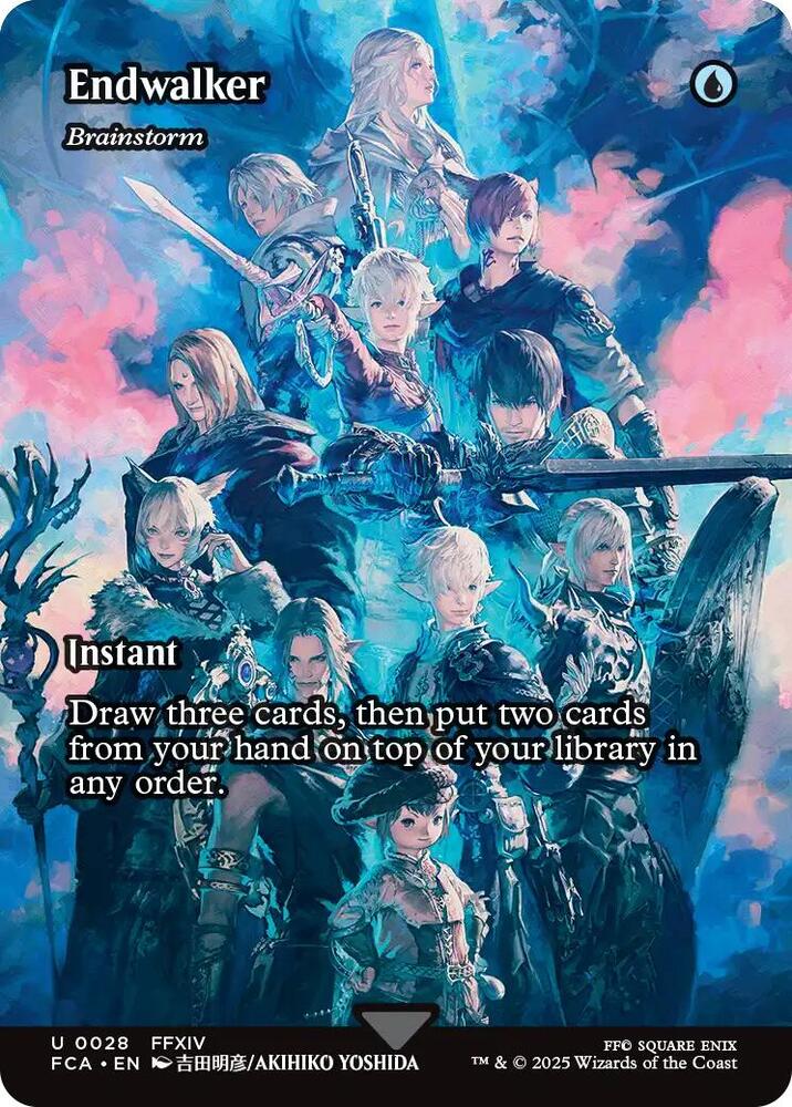 Endwalker - Brainstorm (Showcase) - FINAL FANTASY: Through the Ages - Magic: The Gathering ...