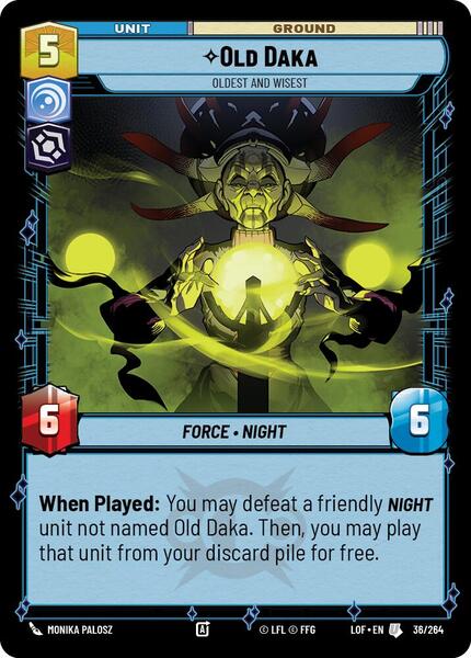 Old Daka - Oldest and Wisest - Legends of the Force - Star Wars ...