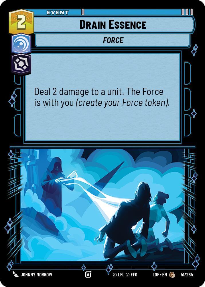 Drain Essence - Legends of the Force - Star Wars: Unlimited - TCGplayer.com