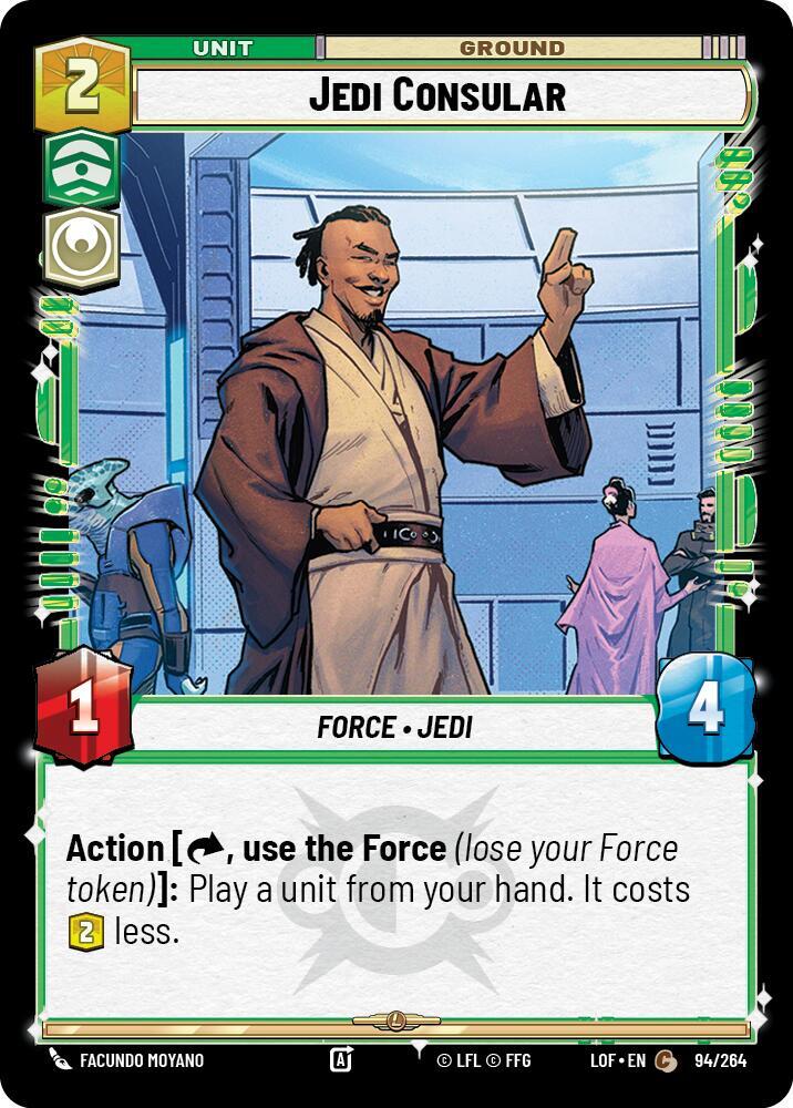 Jedi Consular - Legends of the Force - Star Wars: Unlimited - TCGplayer.com
