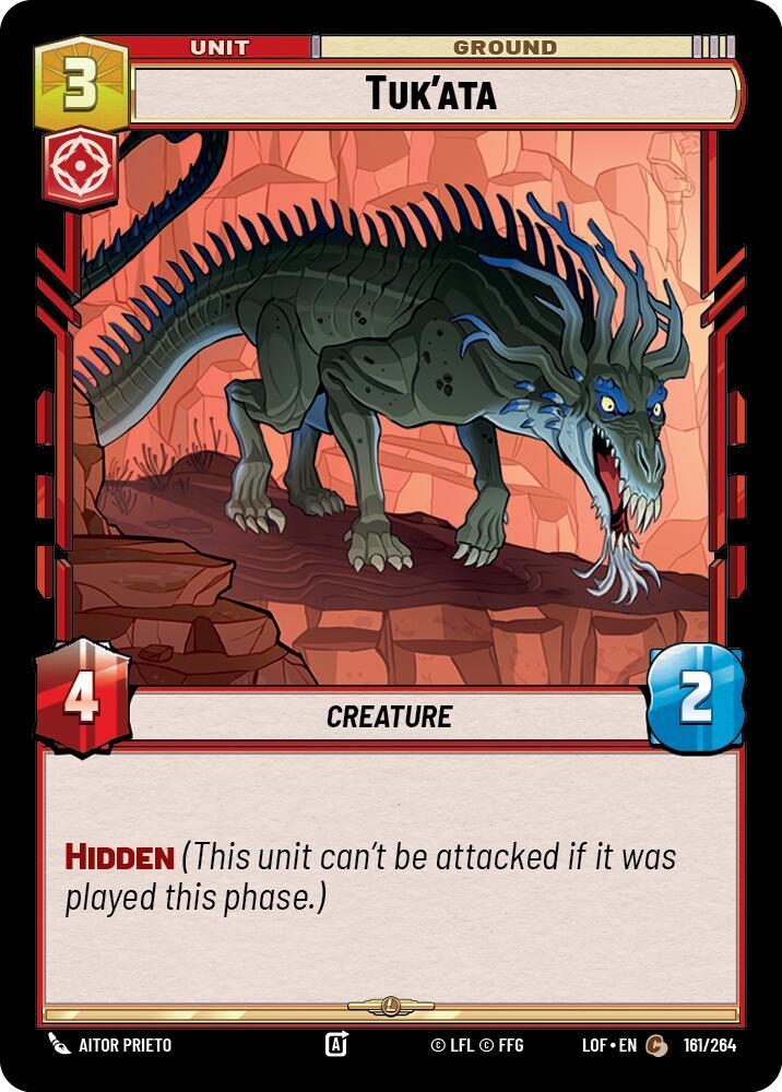 Tuk'ata - Legends of the Force - Star Wars: Unlimited - TCGplayer.com