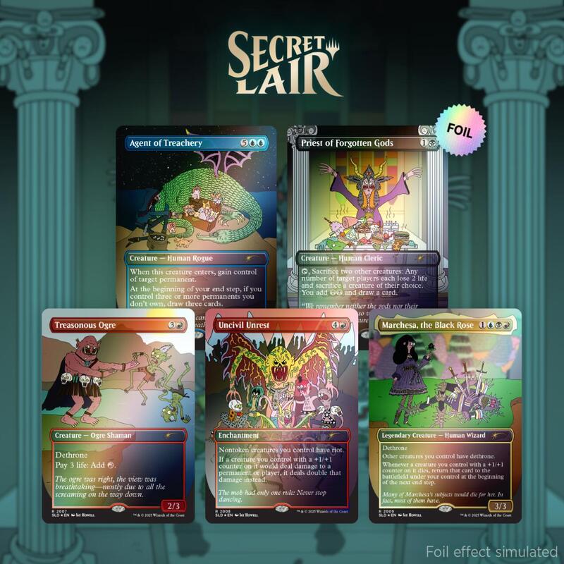Secret Lair Drop: Featuring: Jay Howell - Rainbow Foil Edition - Secret ...