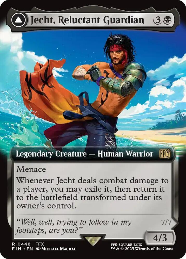 Jecht, Reluctant Guardian (Extended Art) - FINAL FANTASY - Magic: The ...