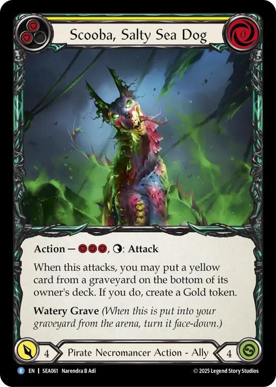 Scooba, Salty Sea Dog - High Seas - Flesh and Blood TCG - TCGplayer.com
