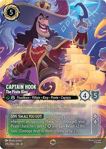 Captain Hook - The Pirate King (Enchanted) - Reign of Jafar - Disney ...